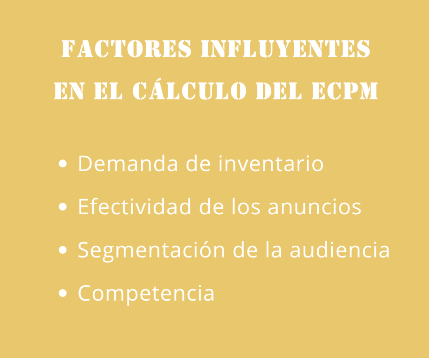 ¿Qué es el eCPM en marketing y cómo se calcula? | MDirector
