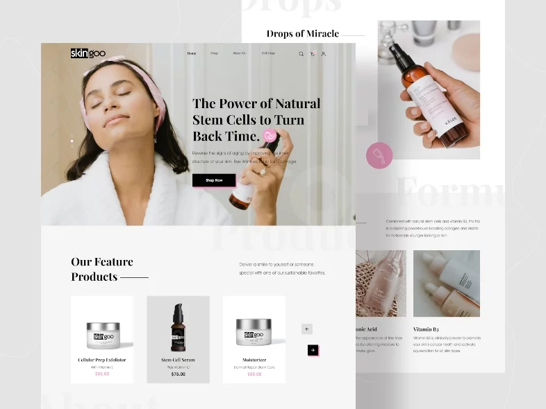 6 esempi di landing page per il settore beauty che ti aiuteranno a ...