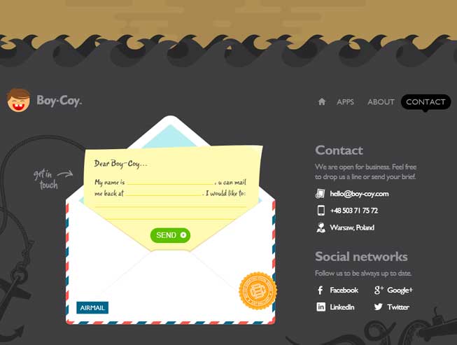 Ejemplos de formularios de contacto | MDirector