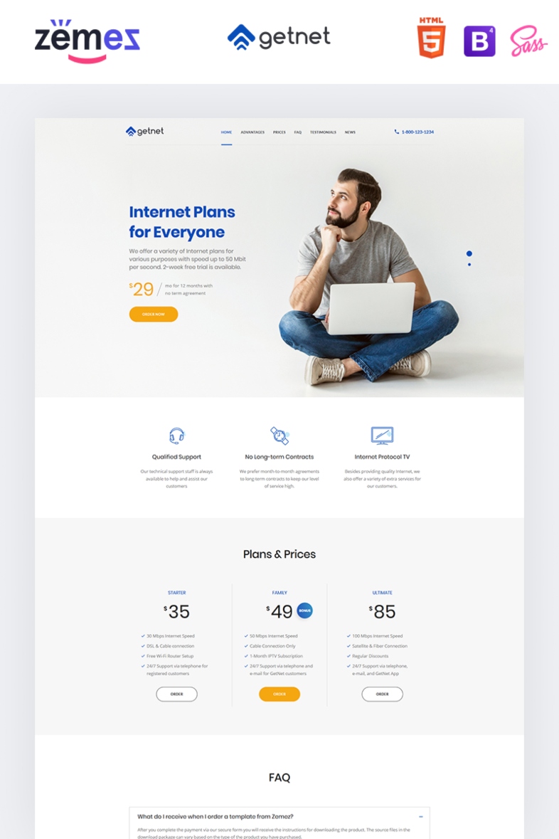 Ejemplos de landing page para web de servicios | MDirector