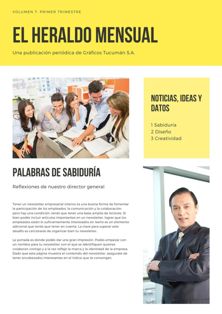 Ejemplos de newsletter para empresas | MDirector