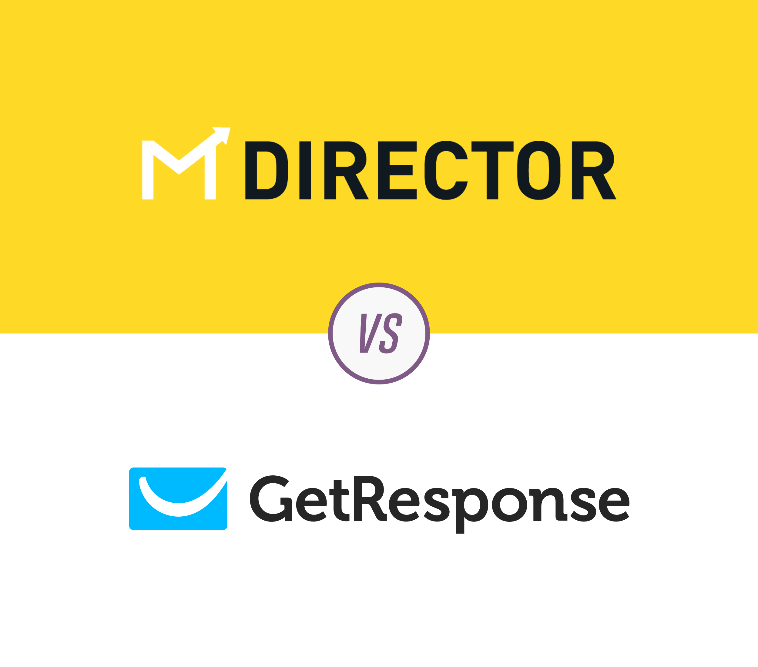 MDirector vs GetResponse: comparativa | MDirector
