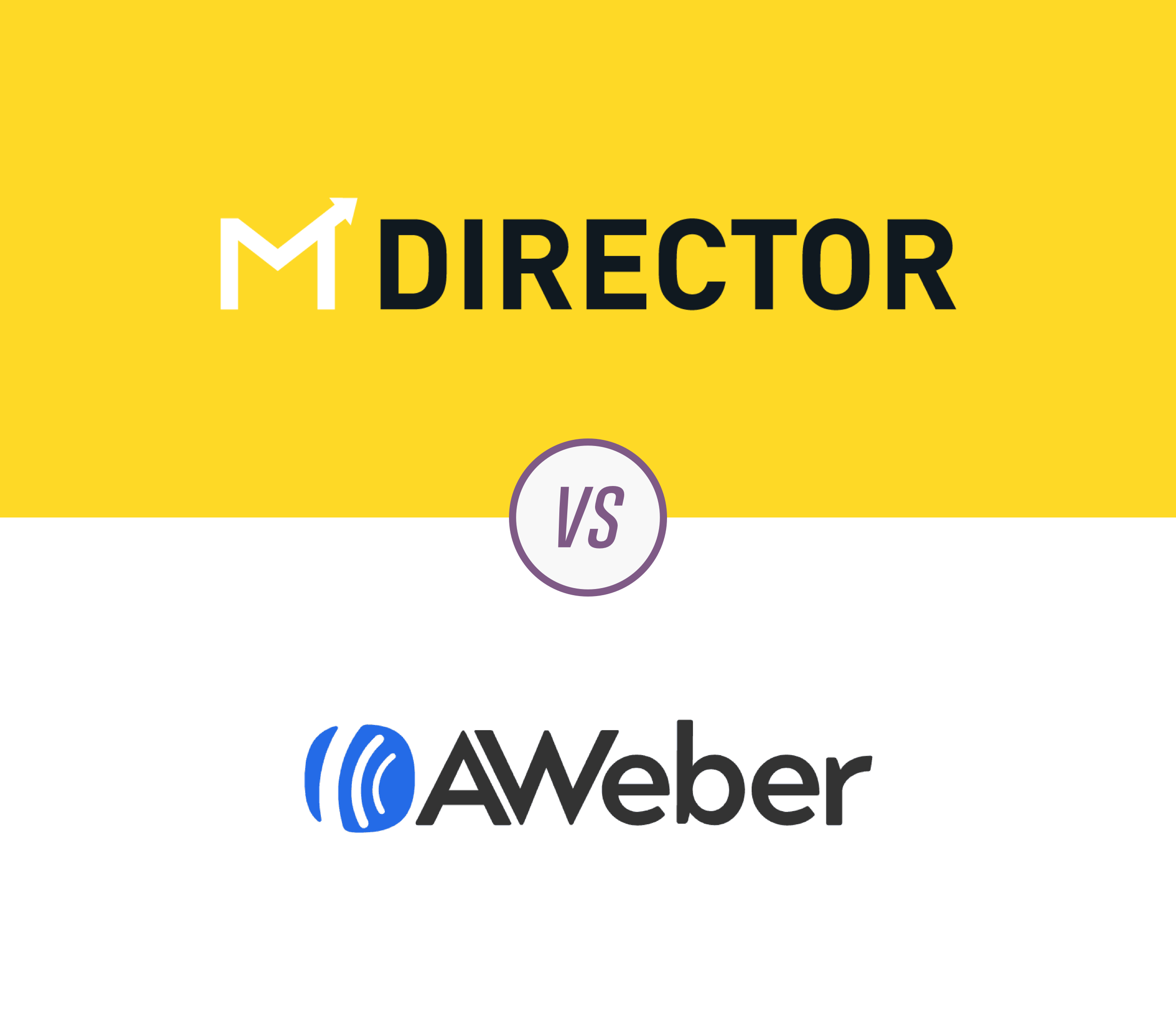 MDirector vs AWeber: comparativa | MDirector