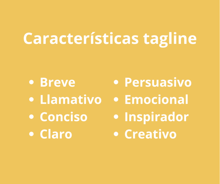 Tagline: ¿qué es y cómo escribir uno para tu marca? | MDirector