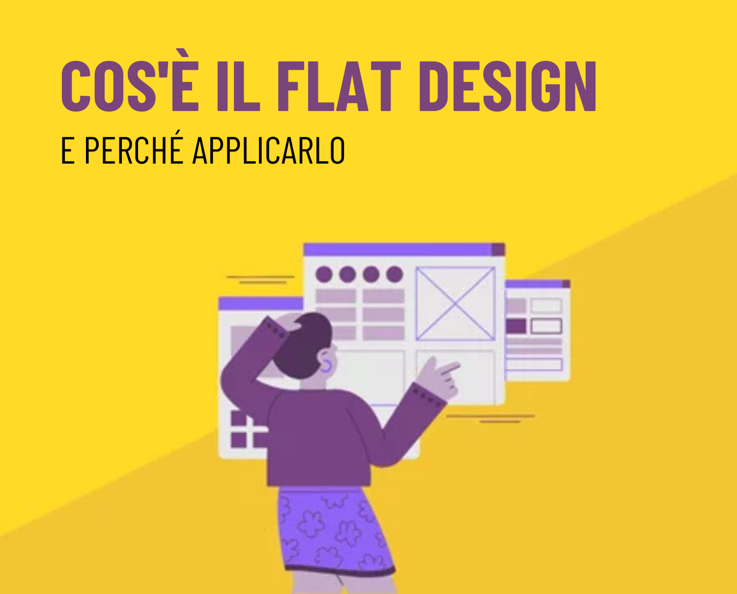 Cos'è il flat design e perché applicarlo. | MDirector